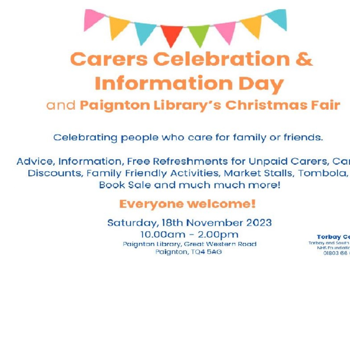 Combe Pafford School - Carer's Celebration & Information Day