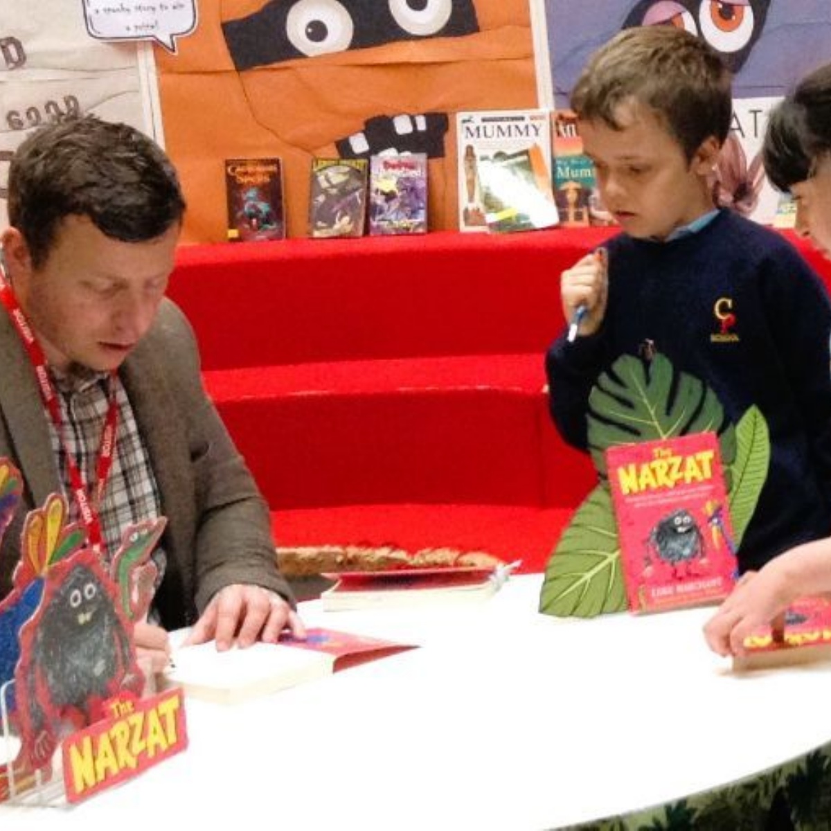 Combe Pafford School - Local Author Luke Marchant Inspires Students ...